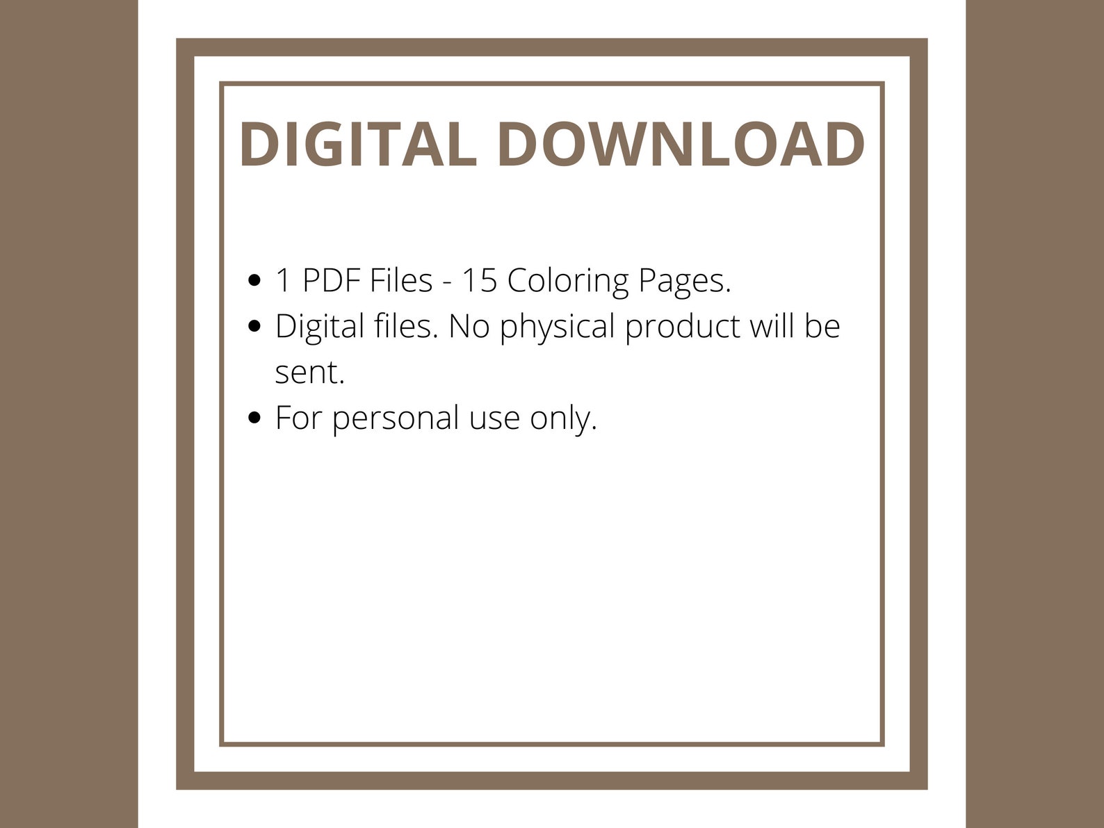 Kids Animal Coloring Pages: Trace and Color, Positive Affirmations ...
