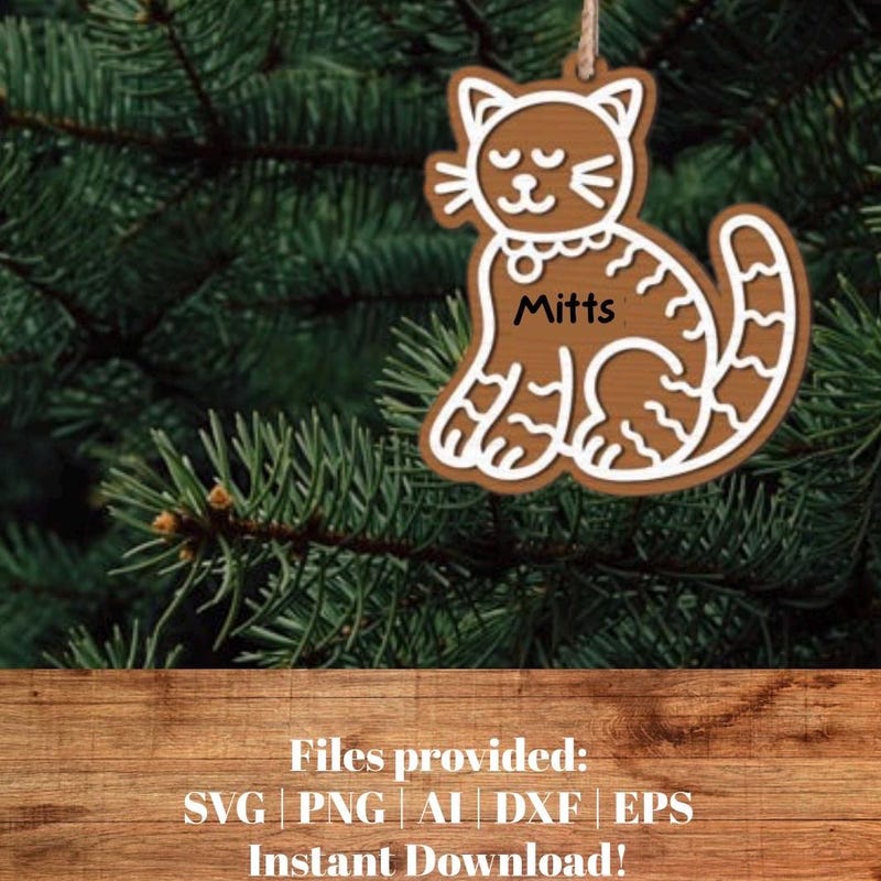 Gingerbread Cat - Etsy