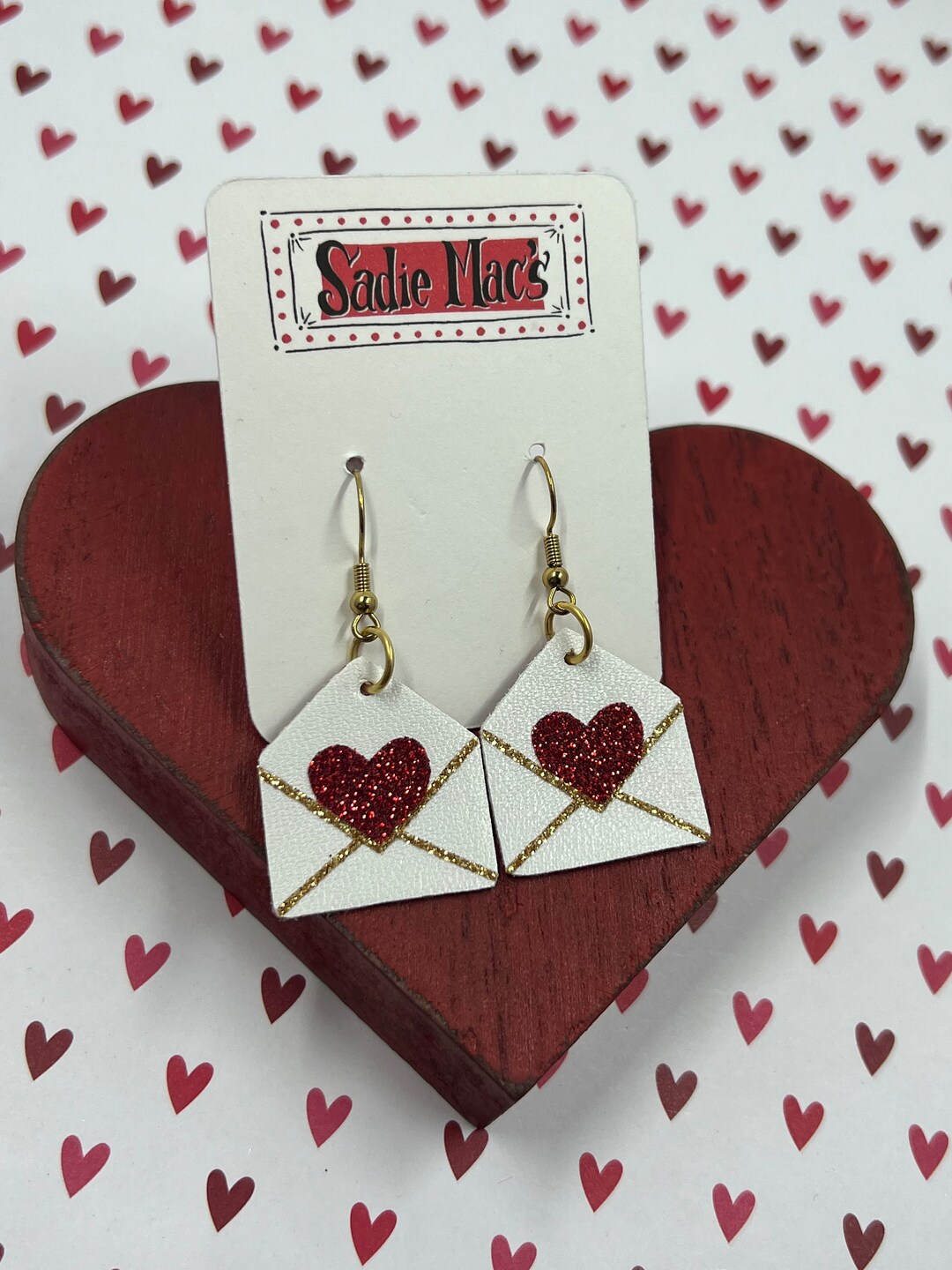 Love Letter Earrings - Etsy