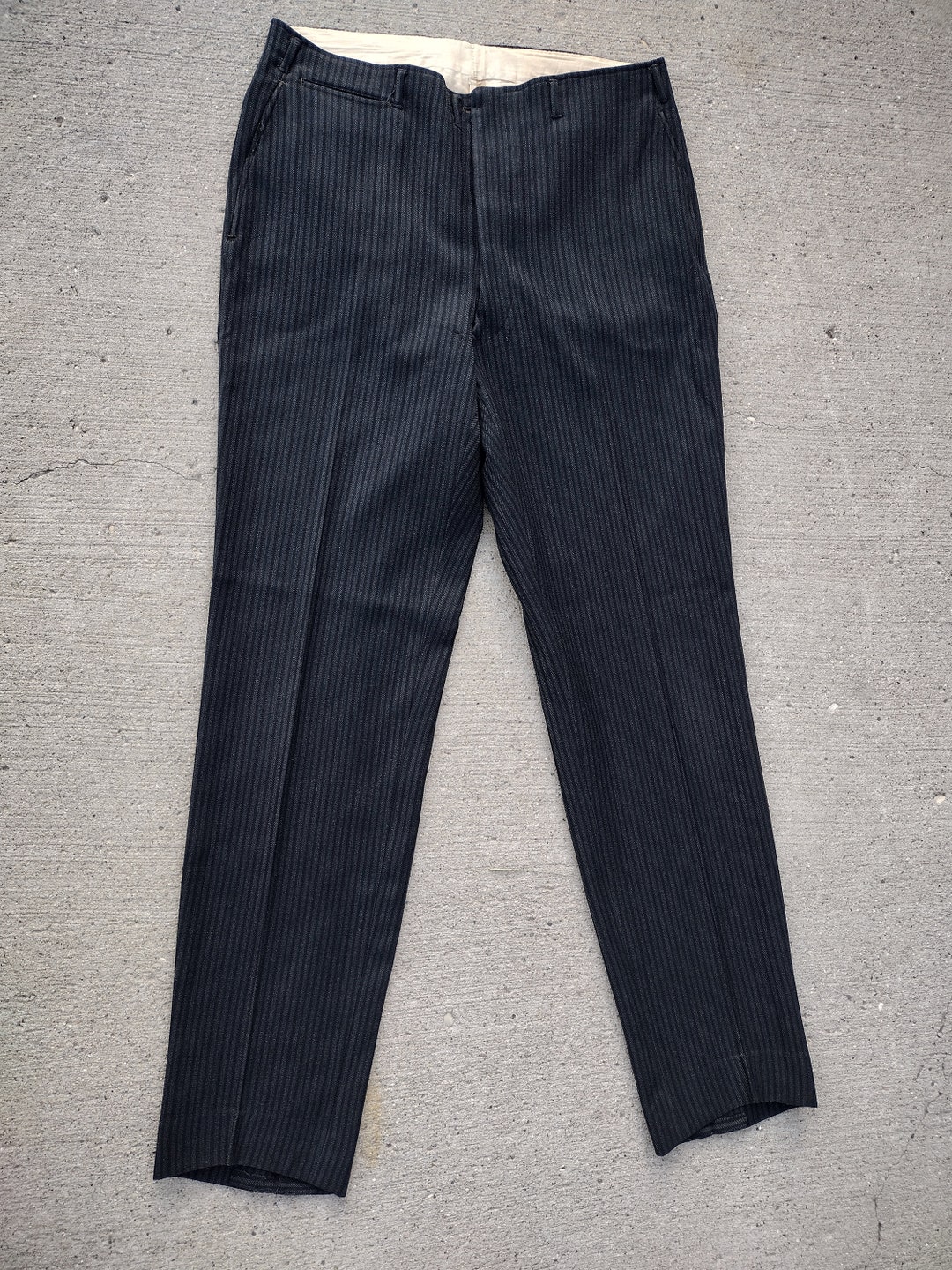 1923 Striped Trousers Stroller Morning Suit Pants Art Deco Prohibition ...