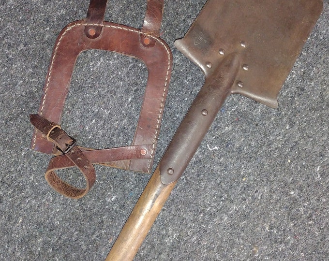 Cold War East German Shovel Surplus Cover Spade Sapper Entrenching Tool ...