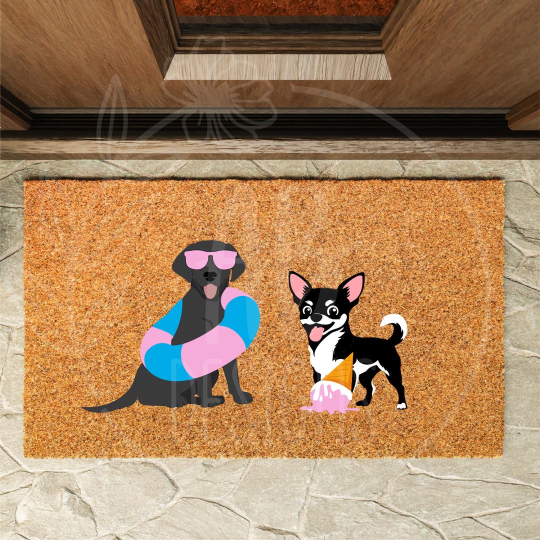 Custom Dog Doormat - Etsy