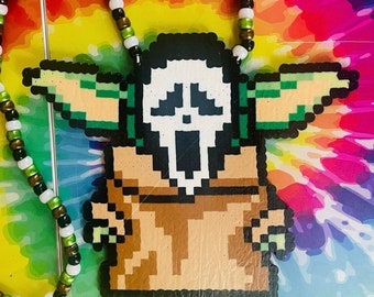 Perler Bead Ghostface - Etsy UK