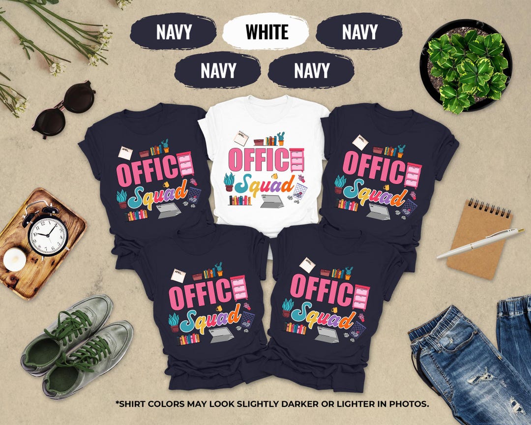 Office Squad Shirt, Office Staff Shirts, School Office, Coworker Gift ...