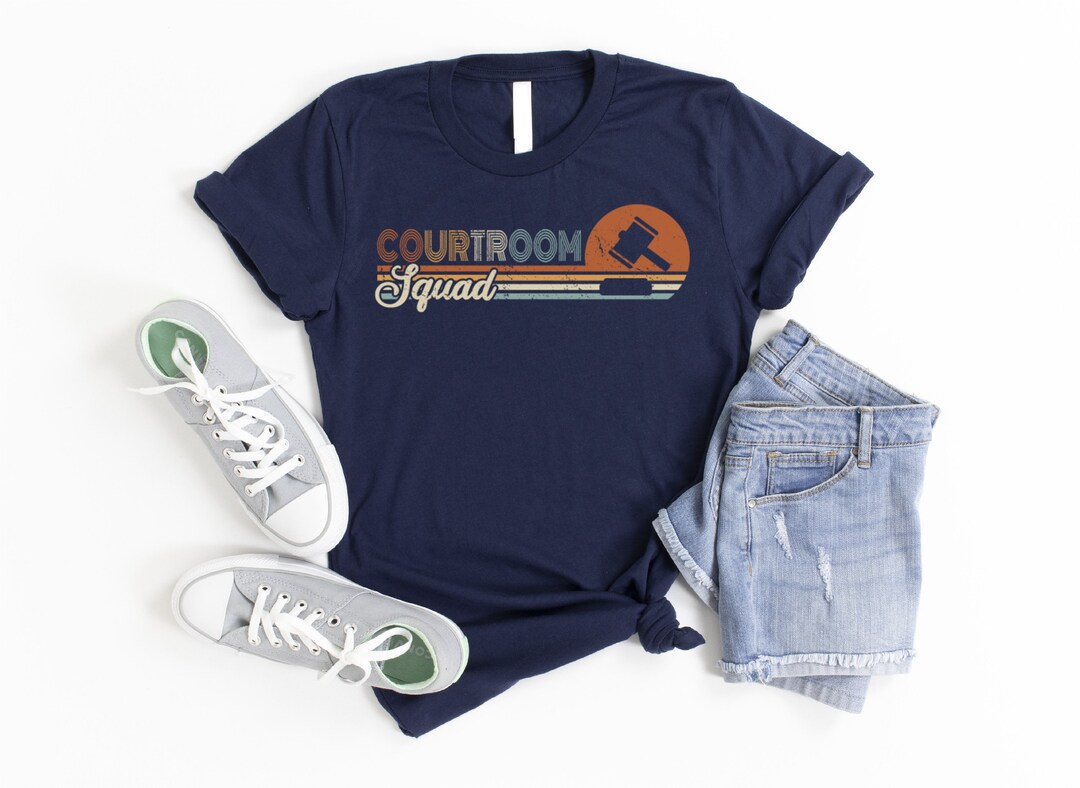 Courtroom Squad Shirt, Law School Student Gift, Future Lawyer Shirt ...