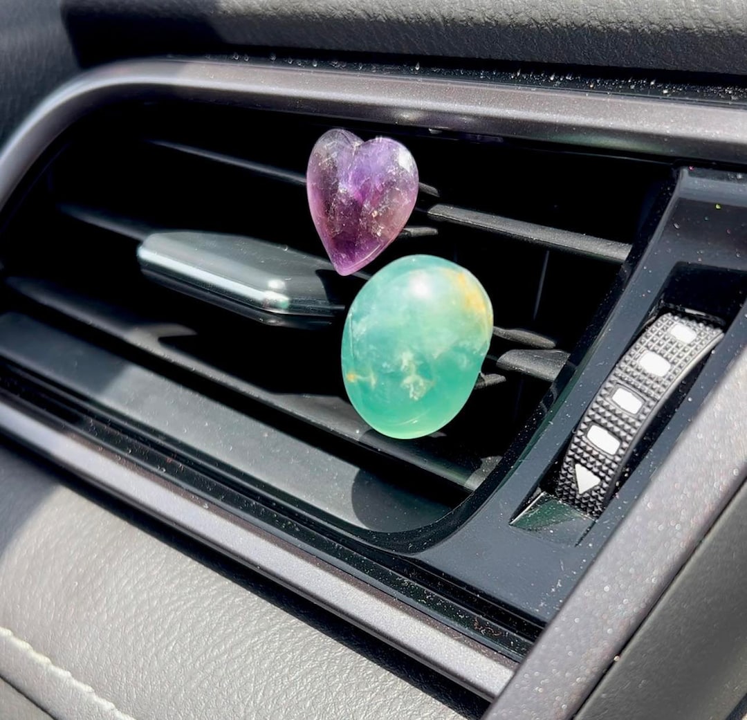 Crystal Car Vent Clip - Choose Your Crystal! *handmade, Unique, High ...