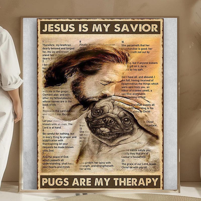 Jesus mops - Etsy.de