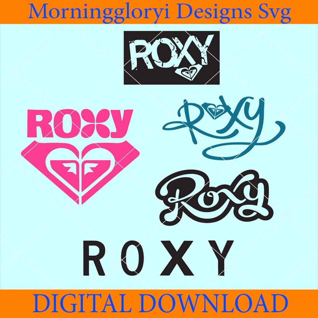 Roxy Logo Svg, Quiksilver Roxy Logo, Roxy Symbol Svg - Etsy