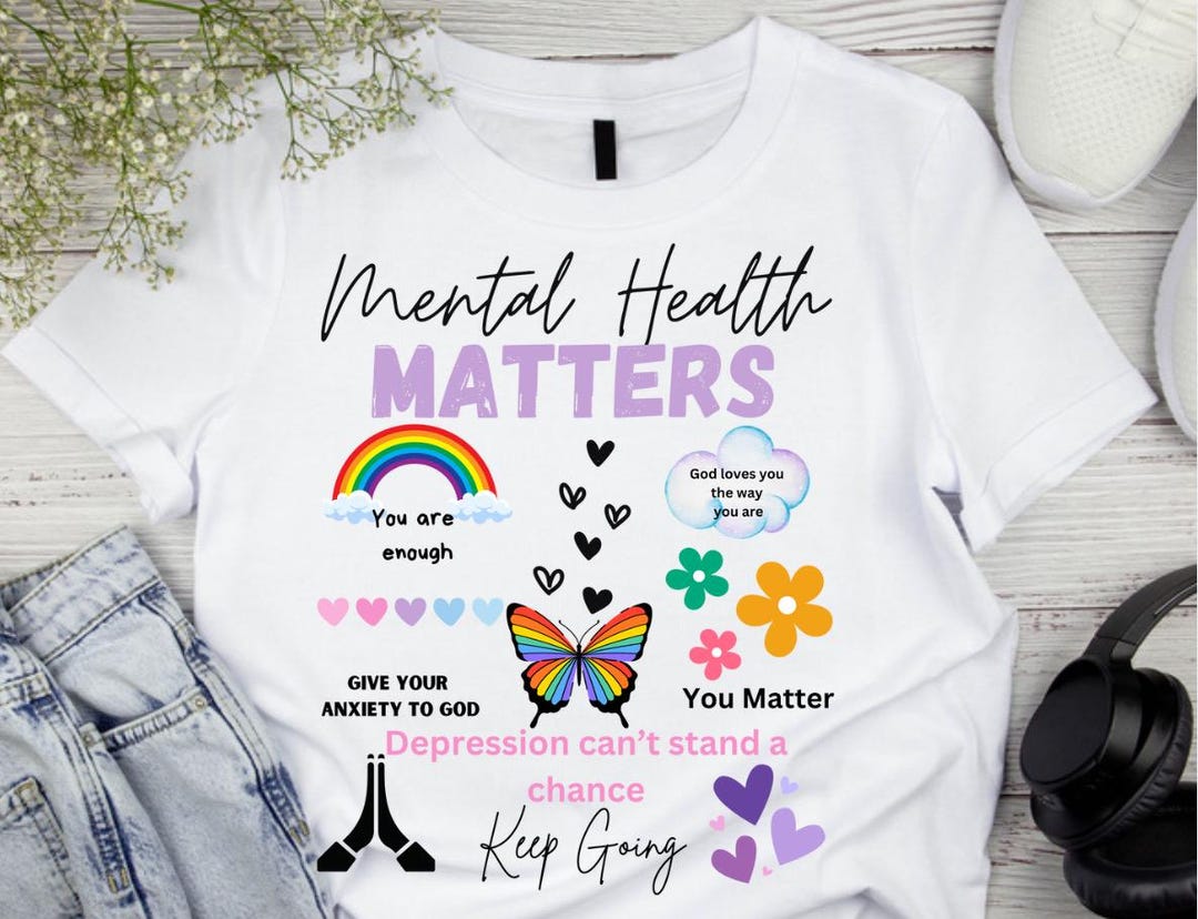 Mental Health Matters T-shirt - Etsy