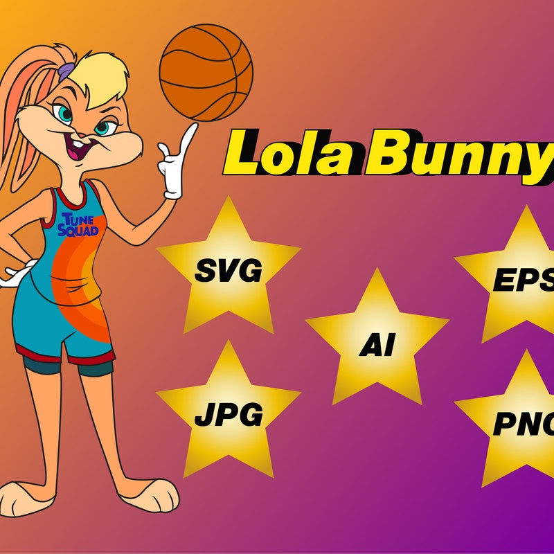 Lola Bunny Digital Art - Etsy