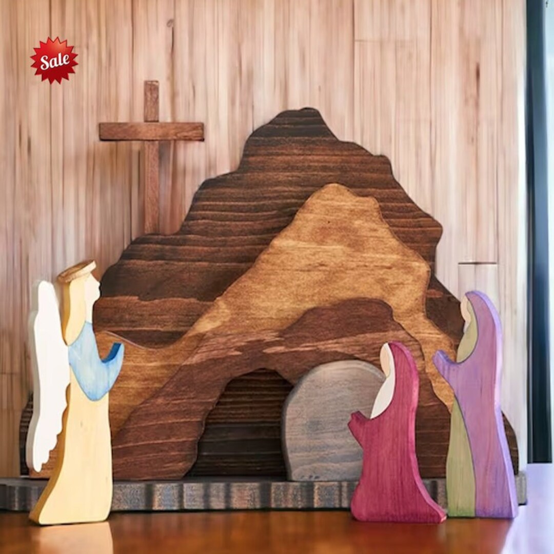 Empty Tomb Display, Empty Tomb, Easter Decor, Easter Creche ...