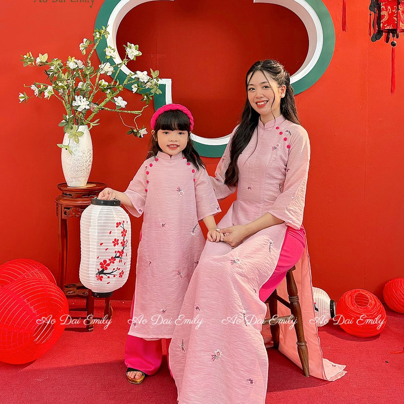 Cherry Blossom Ao Dai - Etsy