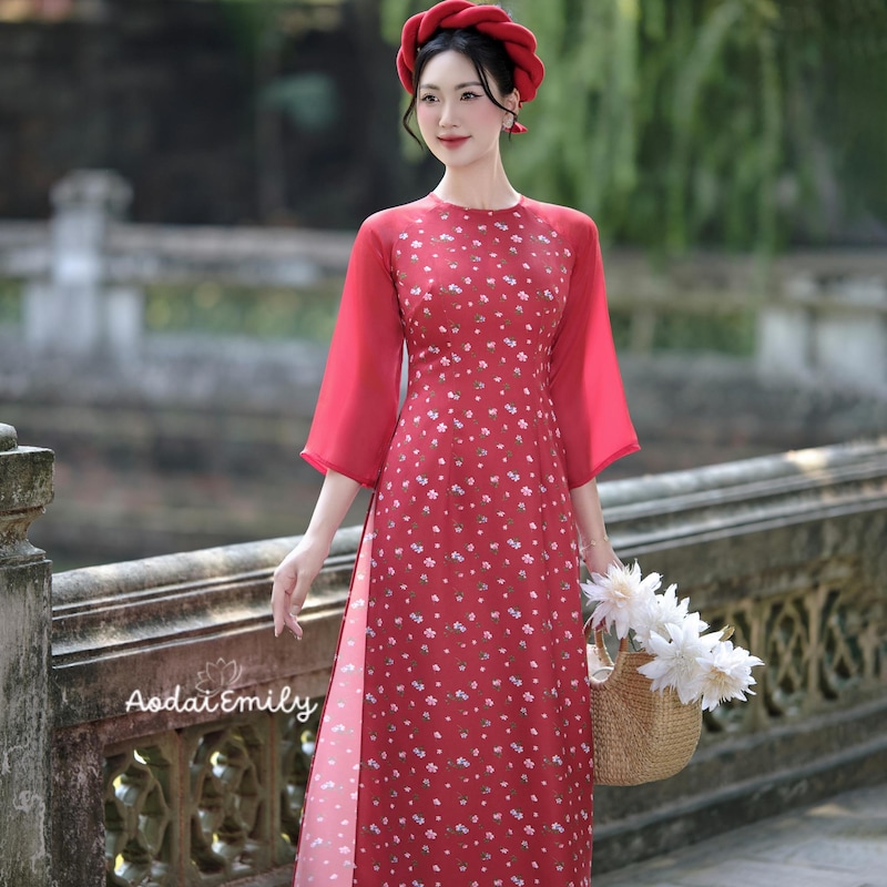 Ao Dai Mini Dress - Etsy