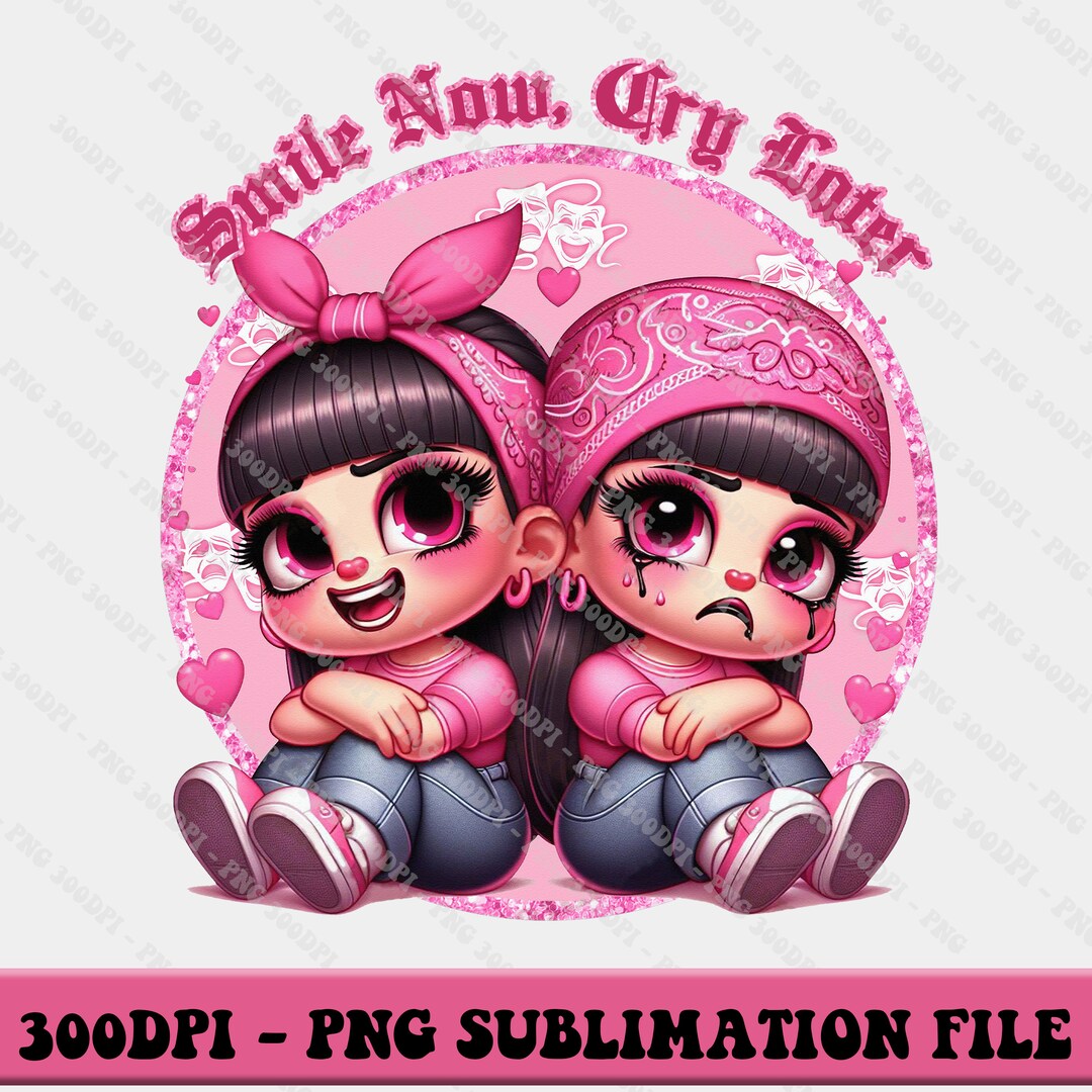 Smile Now Cry Later Cholo Girls Png, Spanish Girl Valentine Png ...