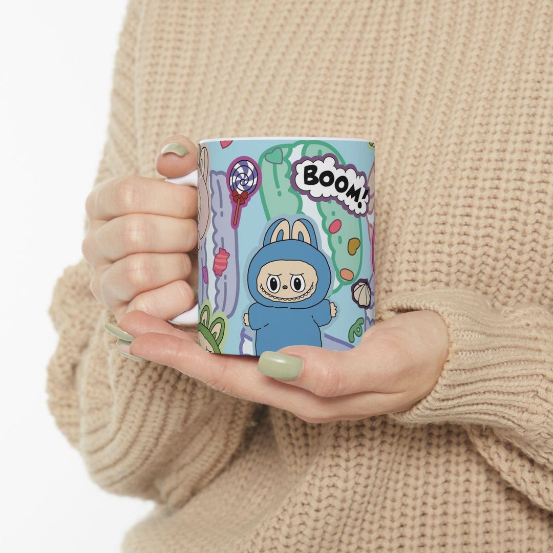 Labubu Coffee Mug Whimsical Candy Design for Labubu Fans - Etsy