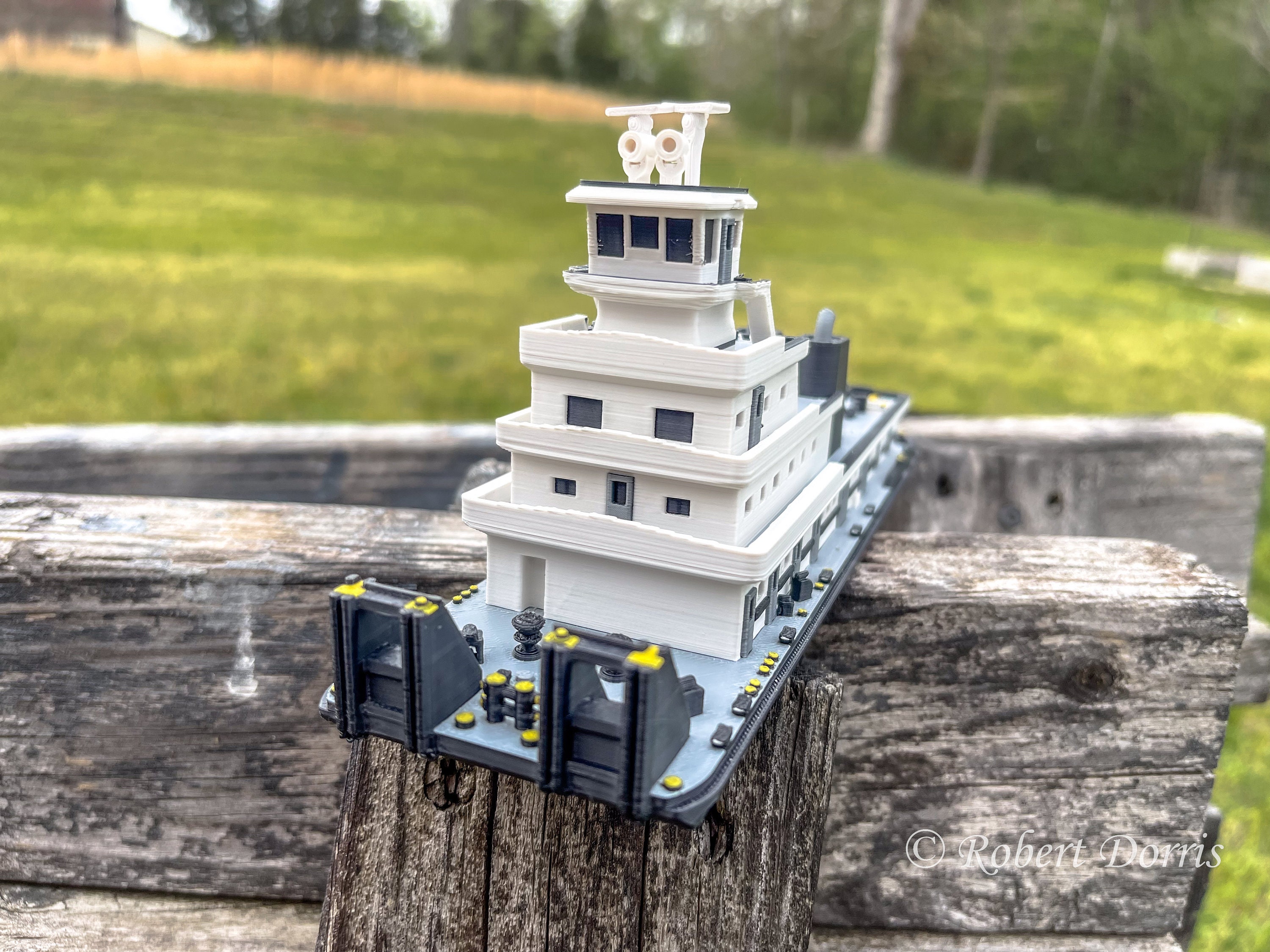 M/V Mark Knoy 1:285 Towboat Replica - Etsy