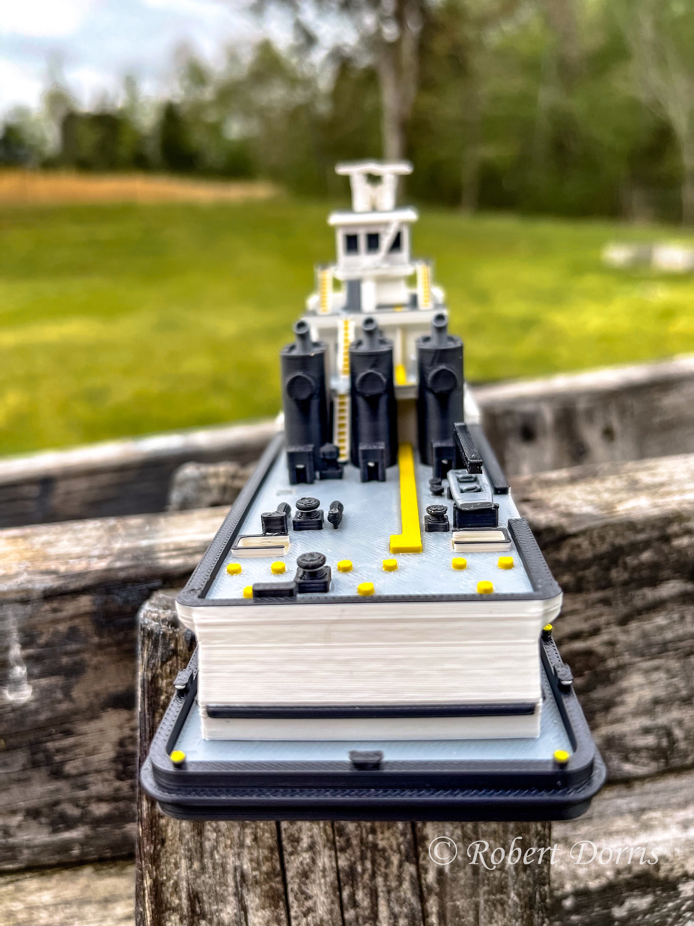 M/V Mark Knoy 1:285 Towboat Replica - Etsy