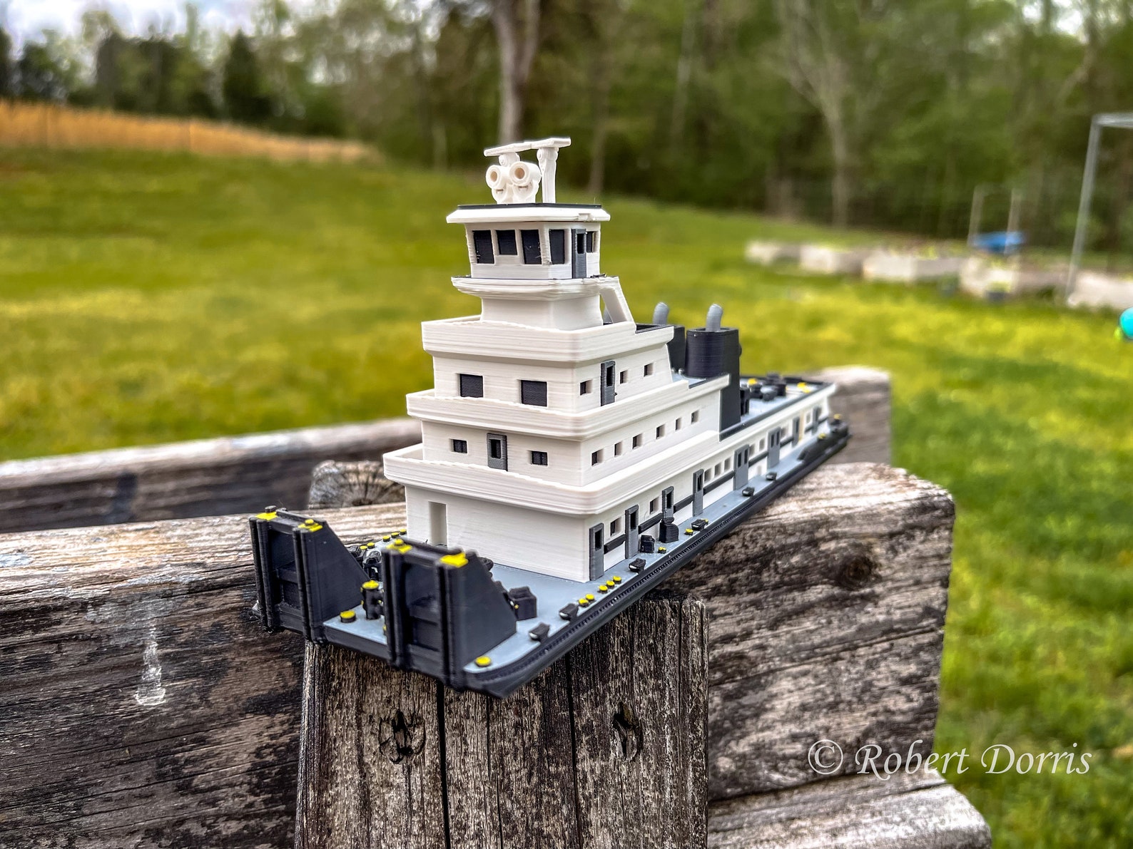 M/V Mark Knoy 1:285 Towboat Replica - Etsy
