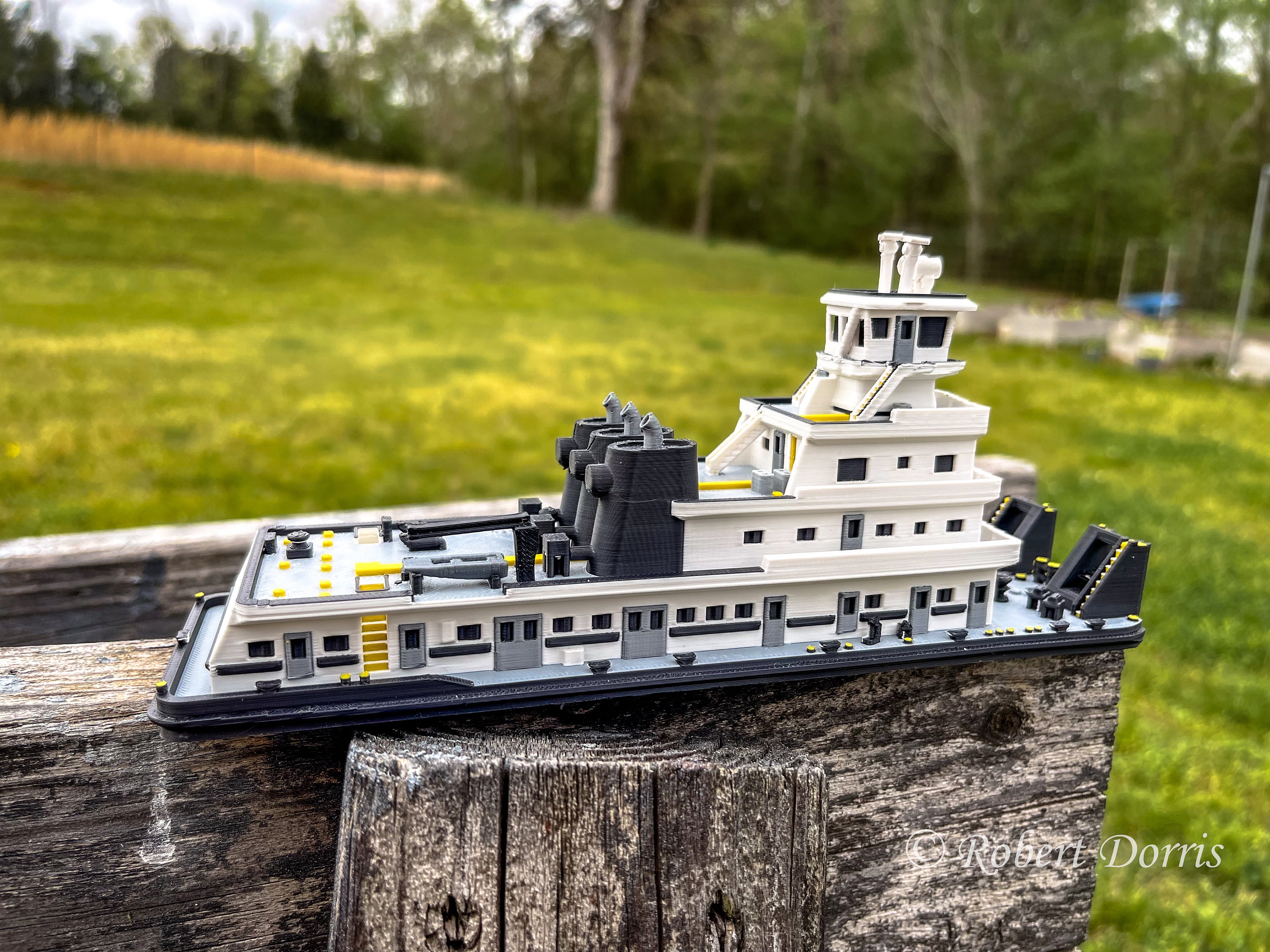 M/V Mark Knoy 1:285 Towboat Replica - Etsy