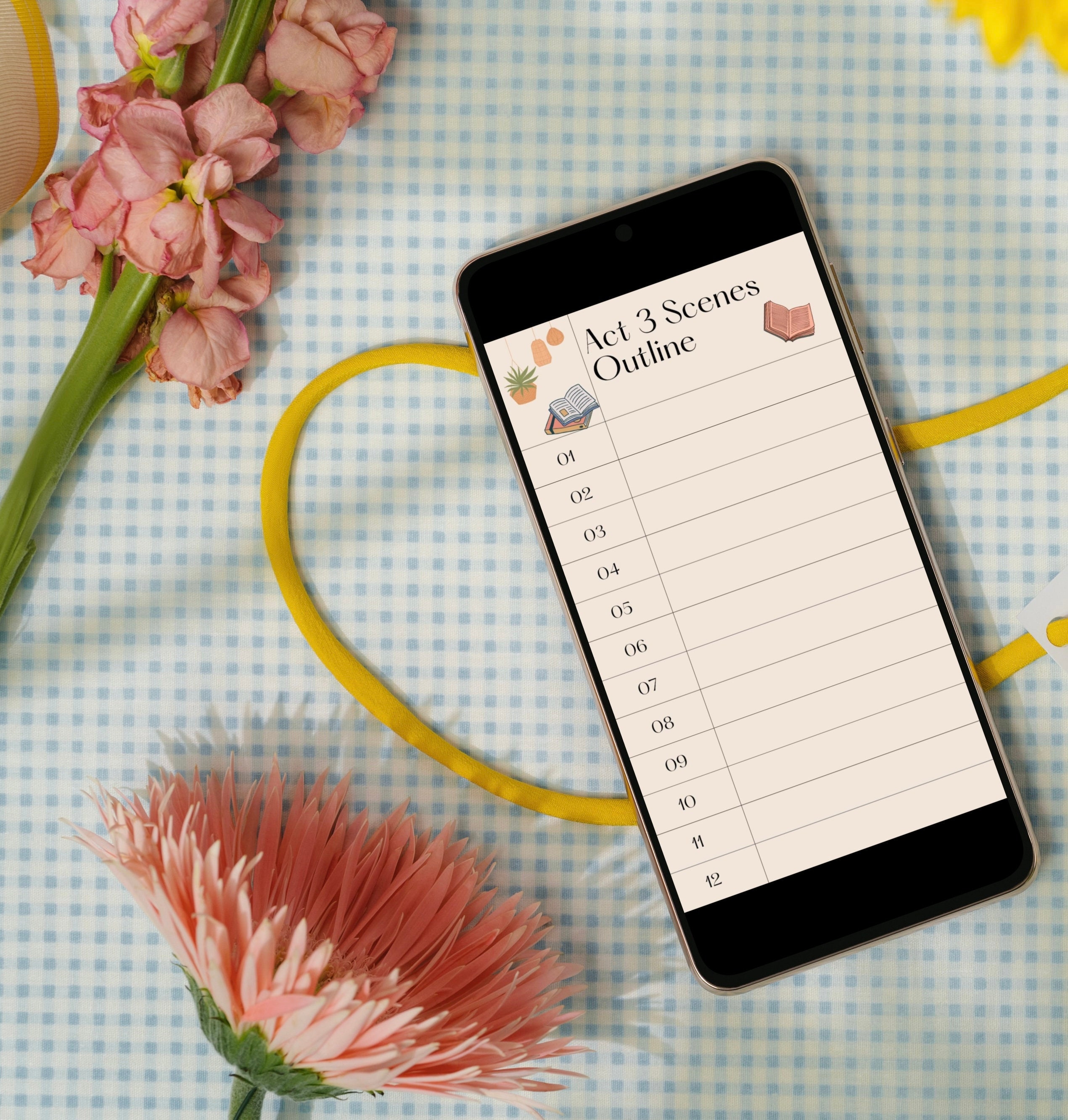 Planning Novel Spreadsheet, Act 1 - Act 3 Plotting Sheet Spreads Bundle ...