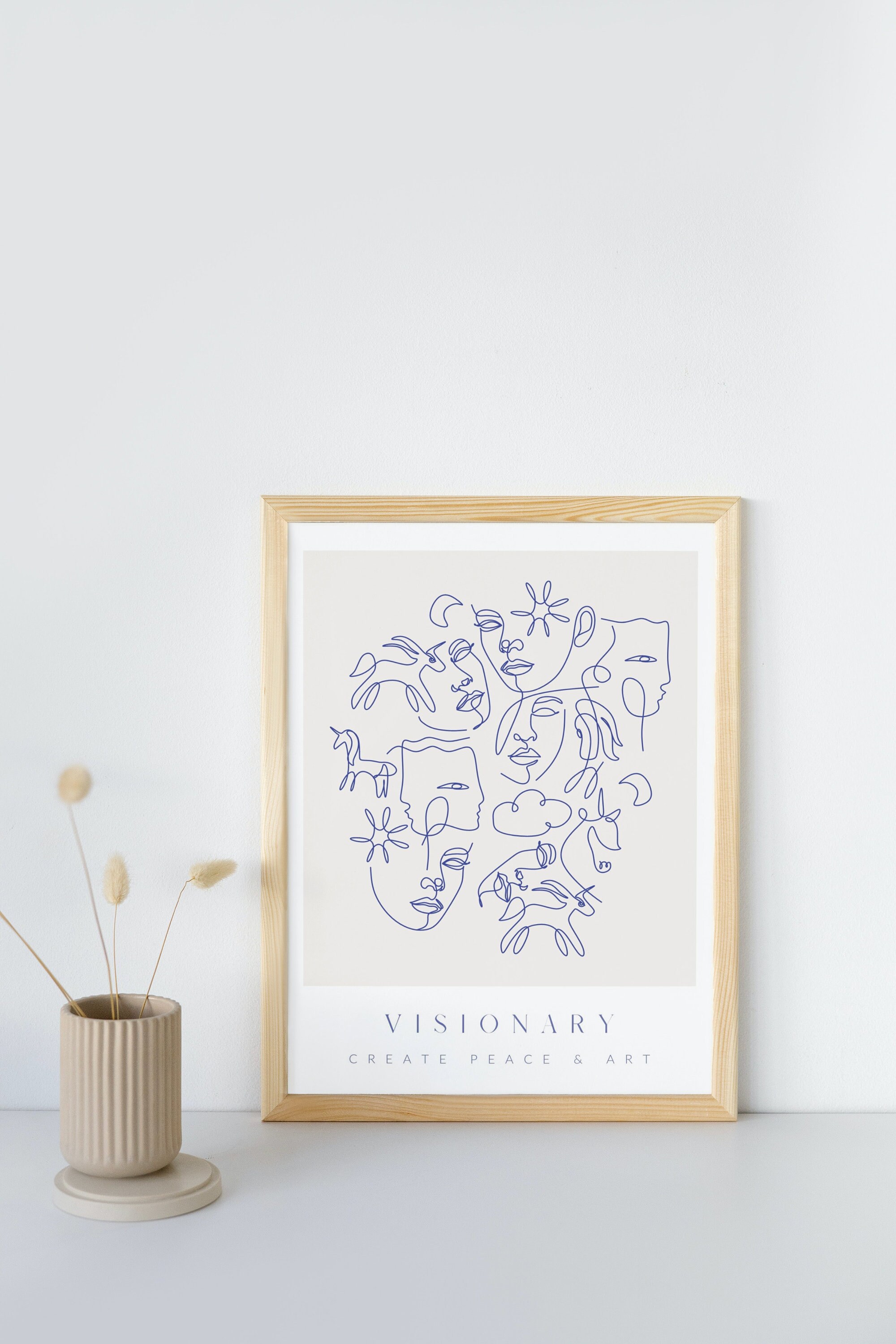 Aesthetic and Simple Wall Art, Printable Art Home Decor, Classy and ...