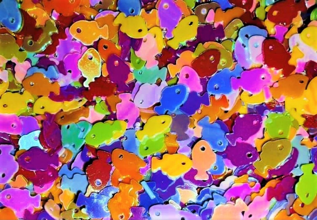 Fish Sequins - Etsy