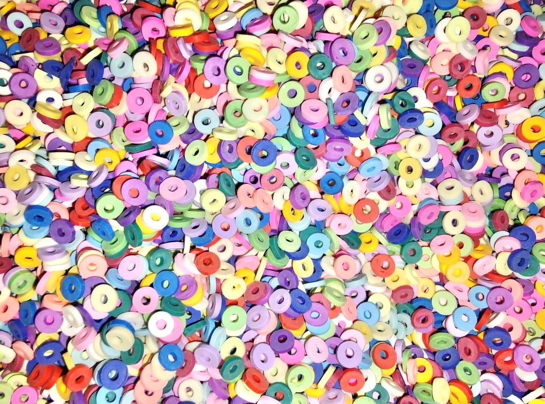 Multi-colored Circle Polymer Clay Mix - Etsy