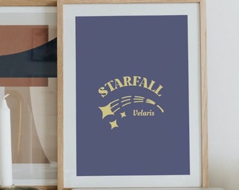 Starfall Art Print - Etsy