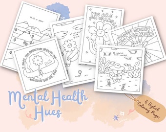 Positive Affirmations Coloring Pages | Printable Coloring Page ...