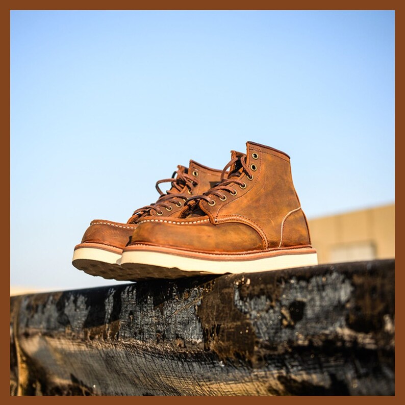 Boots Horse Leather Boots Retro Crazy Men's High-top - Etsy