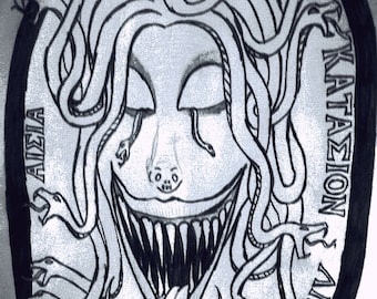 Medusa Gorgoneion: Medusa Head, Gorgon, Medusa Statue, Medusa Altar ...