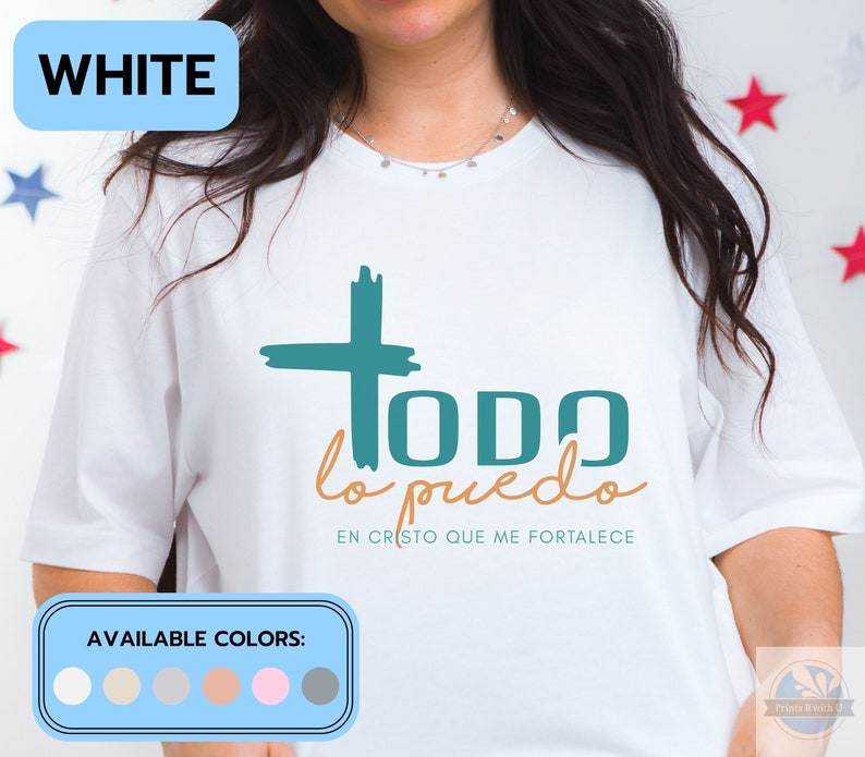 Spanish Shirt Catholic Gift Religious Latina Tshirt Mexican Bible Quote ...