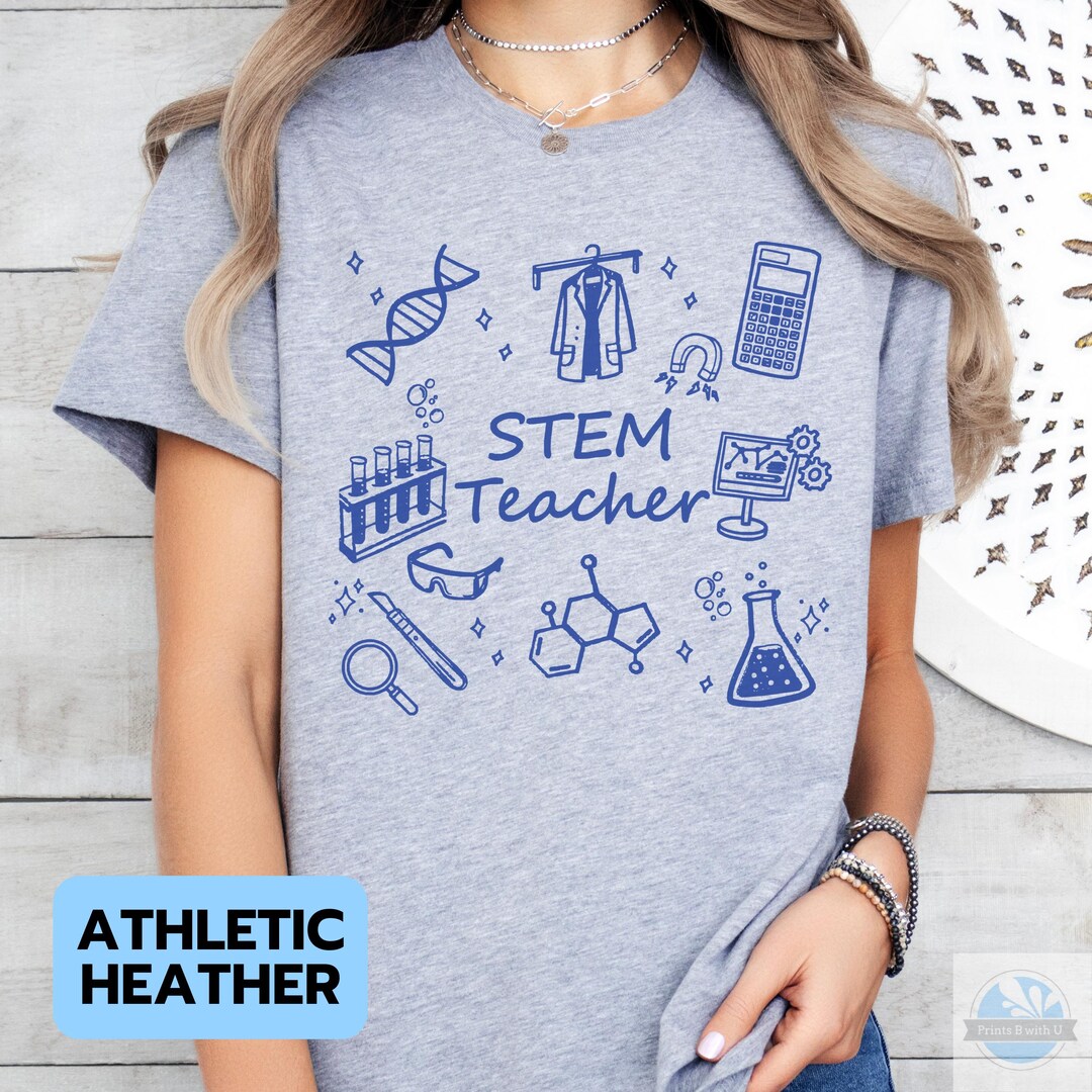 STEM Teacher Shirt, Science Technology Engineering Math Teacher Gift ...
