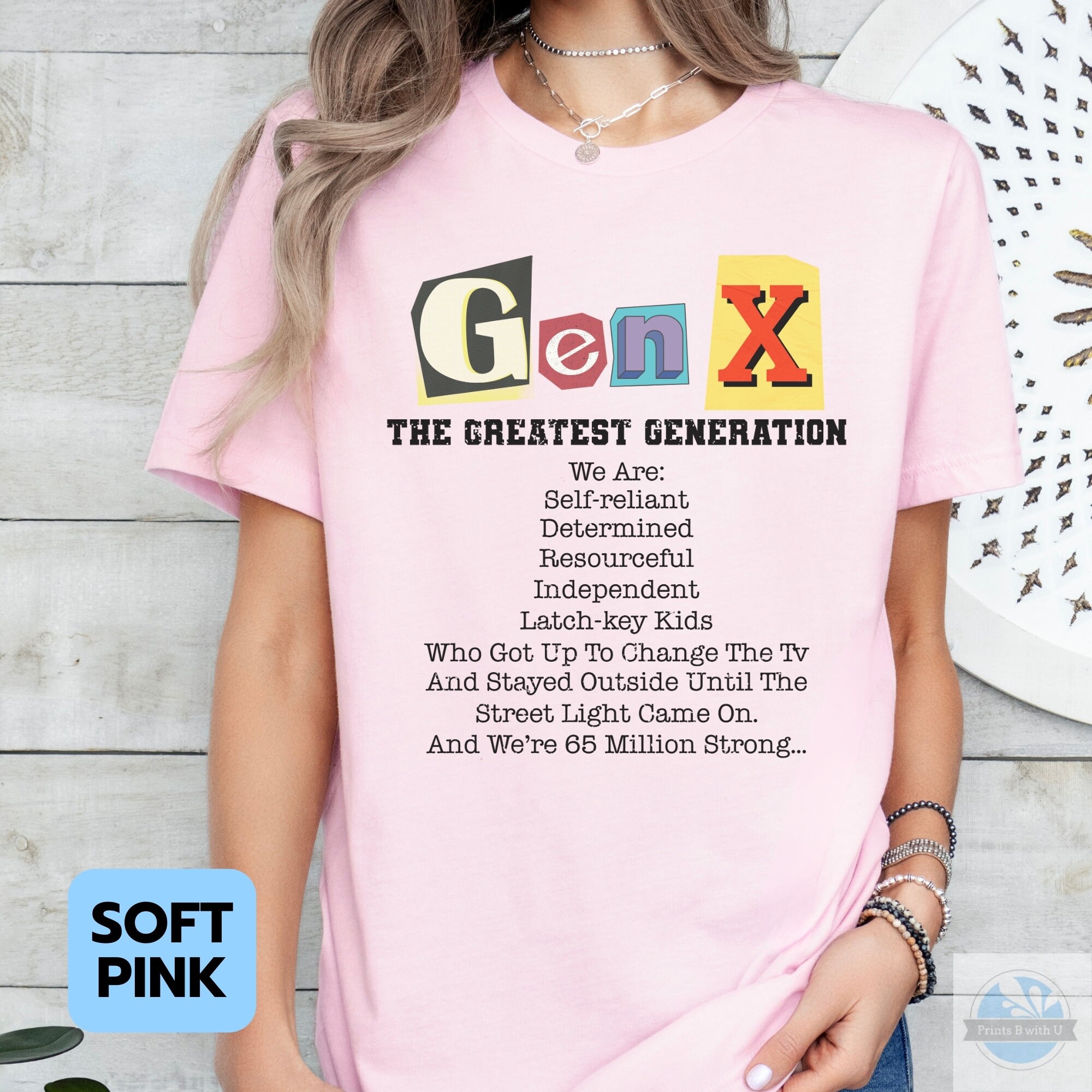 Gen X Shirt, Vintage Classic Generation X Quote Tee, Funny Sarcastic ...