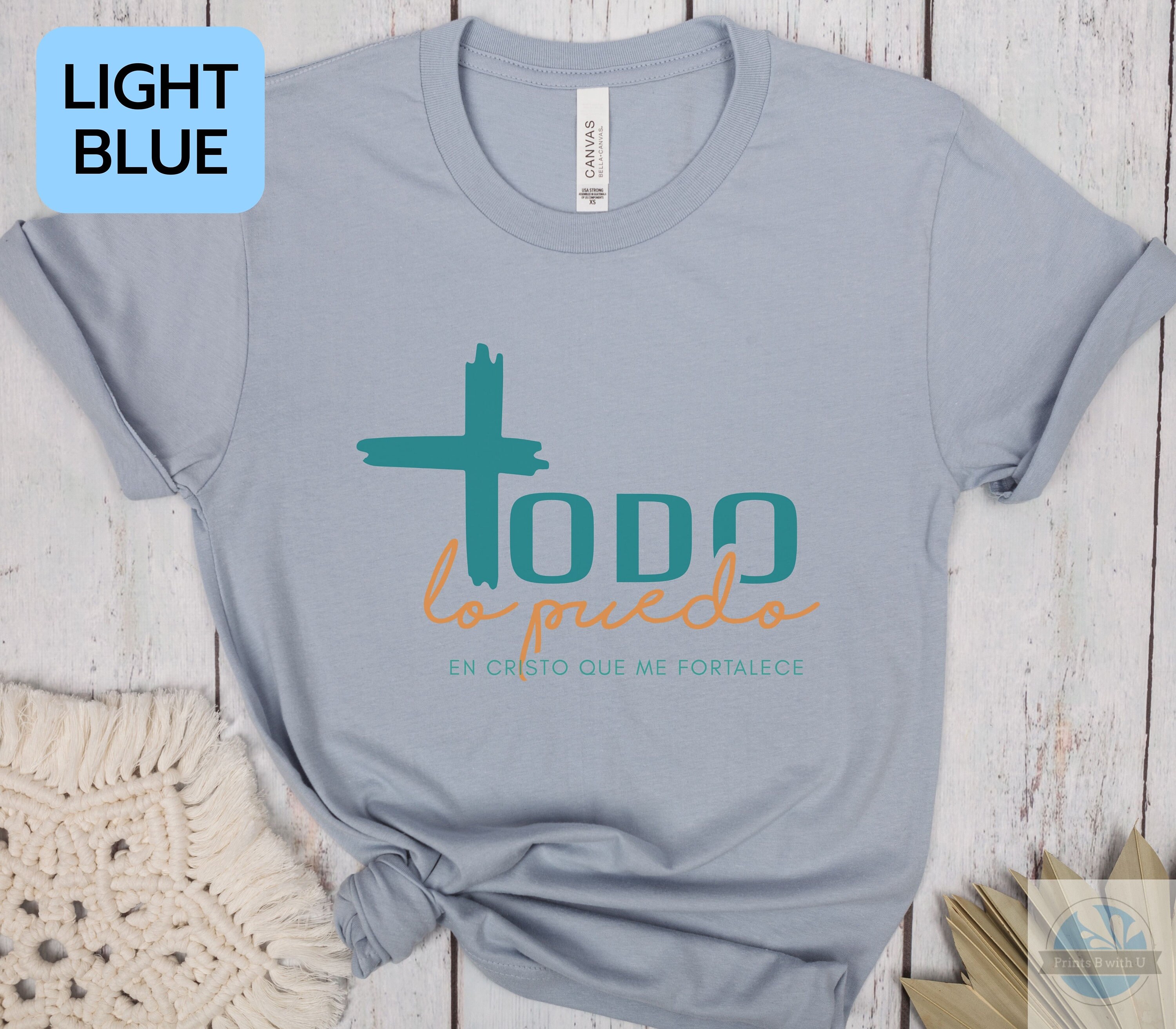 Spanish Shirt Catholic Gift Religious Latina Tshirt Mexican Bible Quote ...