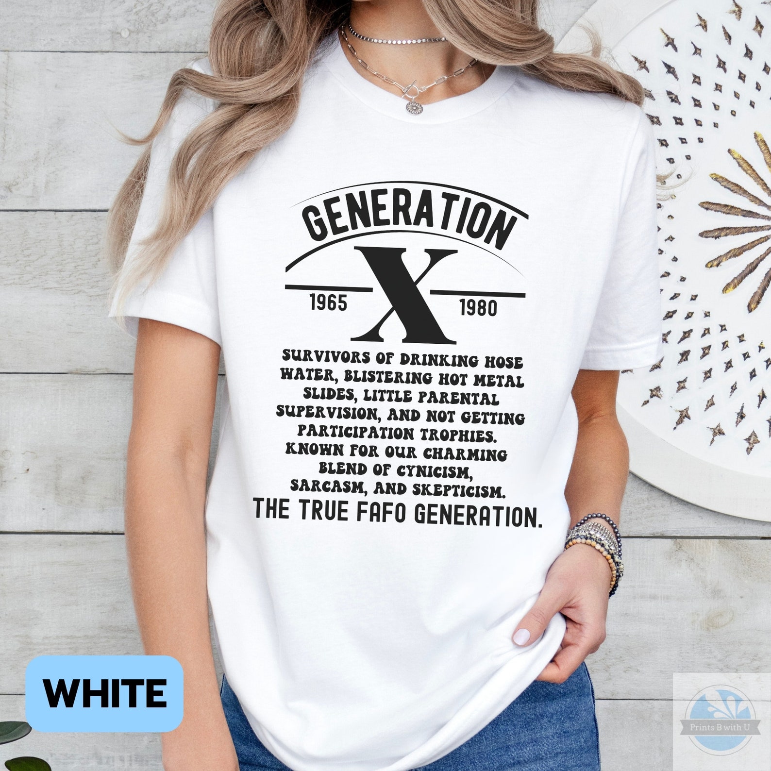 Gen X Shirt, Fafo Generation X Funny Sarcastic Adult 80s Retro T-shirt ...