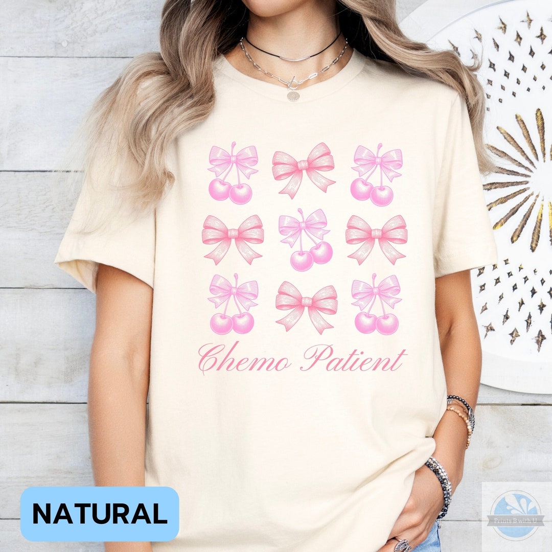 Coquette Chemo Patient Shirt, Cancer Fighter Survivor Warrior Gift ...