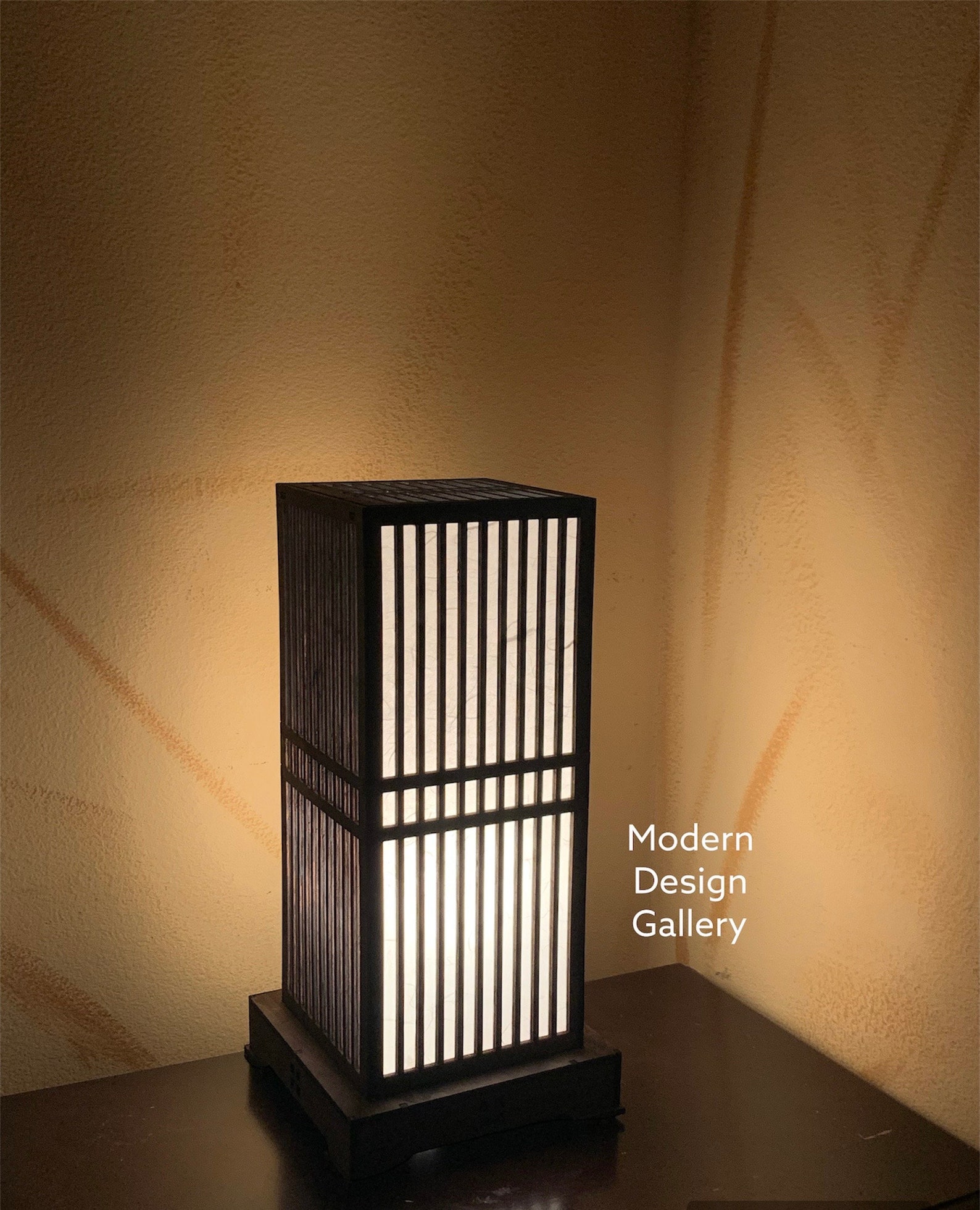 Handmade Asian Style Lamp: App-controlled Mood Lighting - Etsy