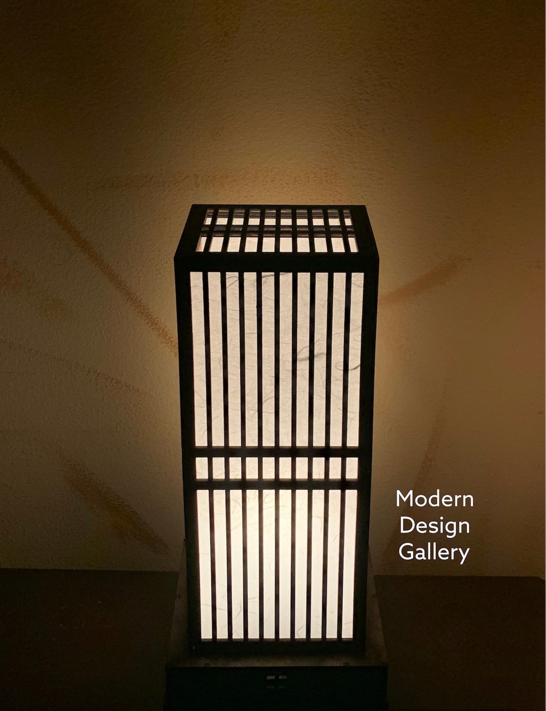 Handmade Asian Style Lamp: App-controlled Mood Lighting - Etsy