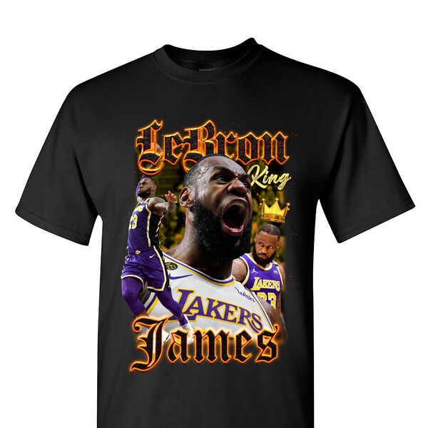 Lebron James T Shirt - Etsy