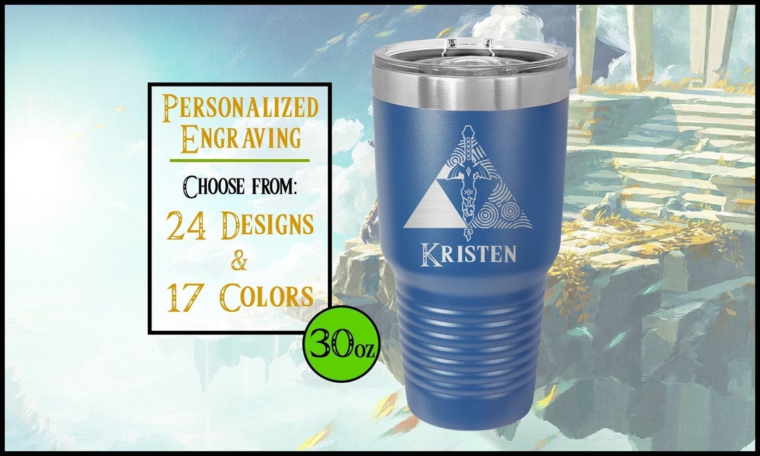 Zelda Tears of the Kingdom Mug, Zelda Mug, Zelda TOTK, Zelda Travel Mug ...