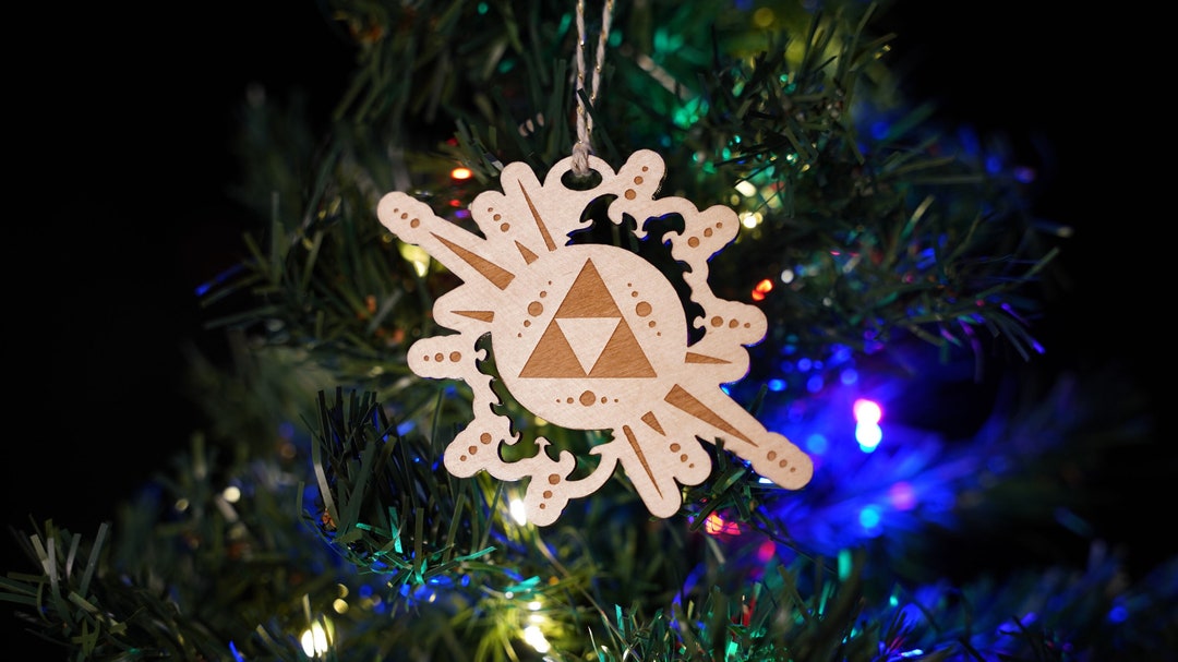Exploding Triforce Zelda Ornament - Zelda Christmas Ornament - Gamer ...