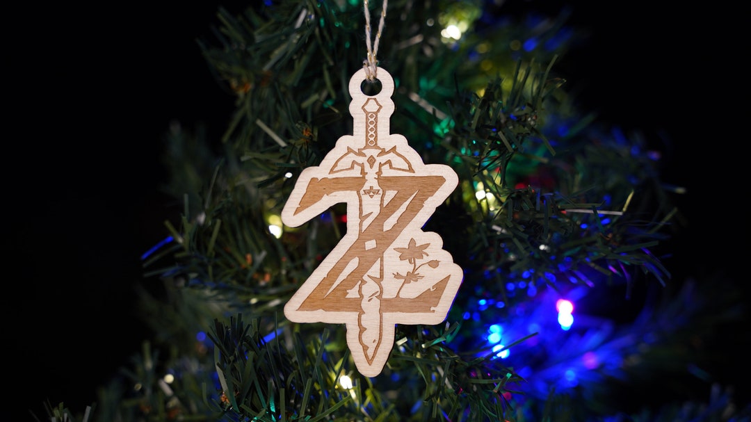 Breath of the Wild Ornament - Zelda Christmas Ornament - Gamer Gift ...
