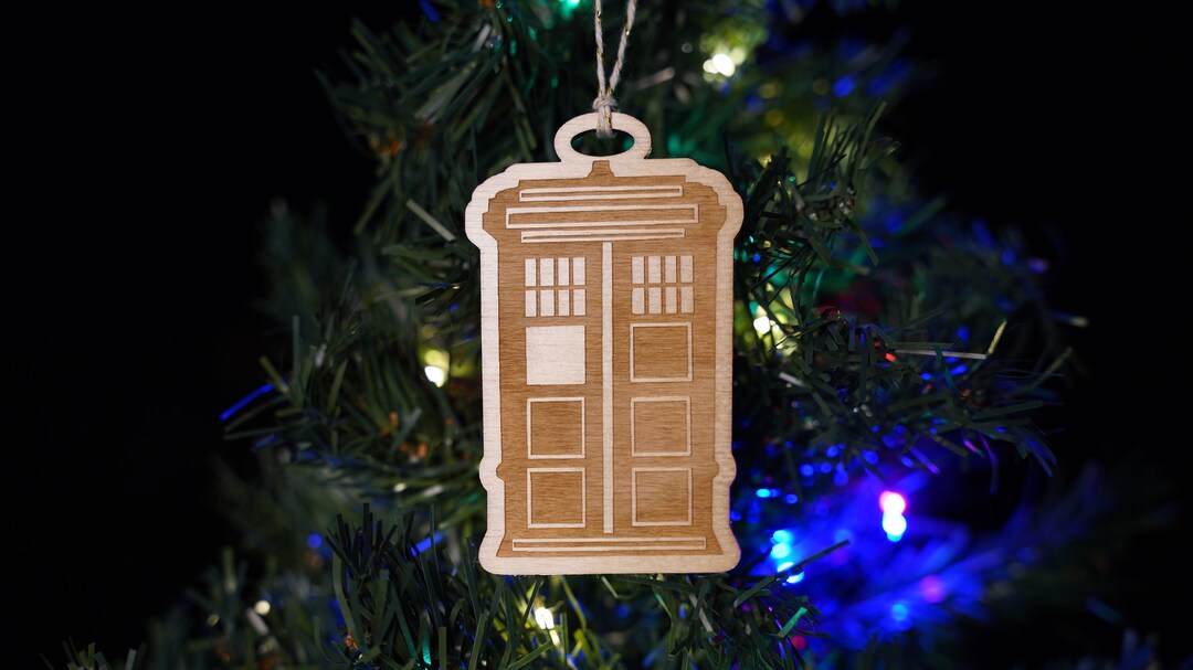 Tardis Ornament - Tardis Christmas Ornament - Call Box - Dr Who Gift ...
