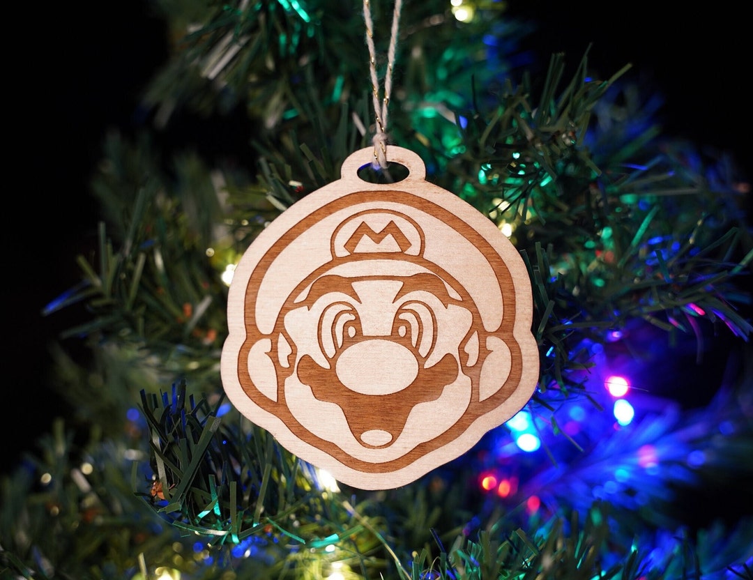 Super Mario Ornament - Mario Christmas Ornament - Gamer Gift - Super ...