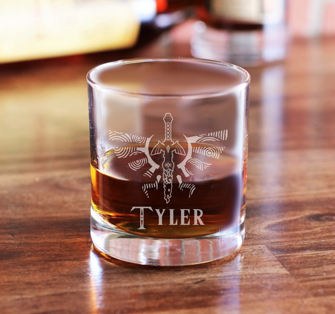 Personalized Tears of the Kingdom Glass, Corrupted Master Sword, Legend ...