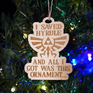 Zelda Wind Waker Ornament Zelda Christmas Ornament Gamer Gift Zelda ...