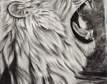 Simba Line Art - Etsy