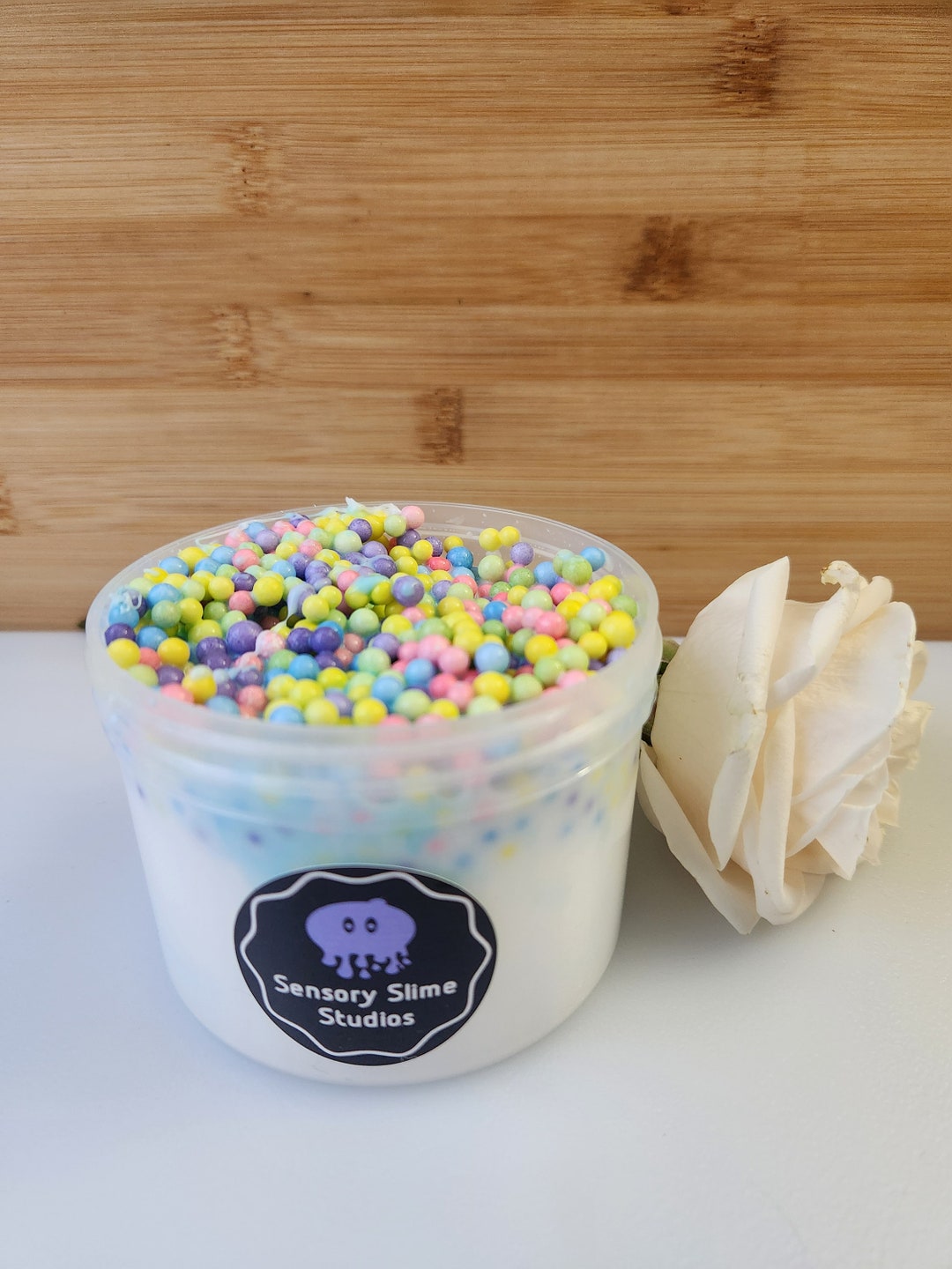 Blueberry Rainbow Floam Slime, Adult & Teen Birthday Gift Idea, Sensory ...