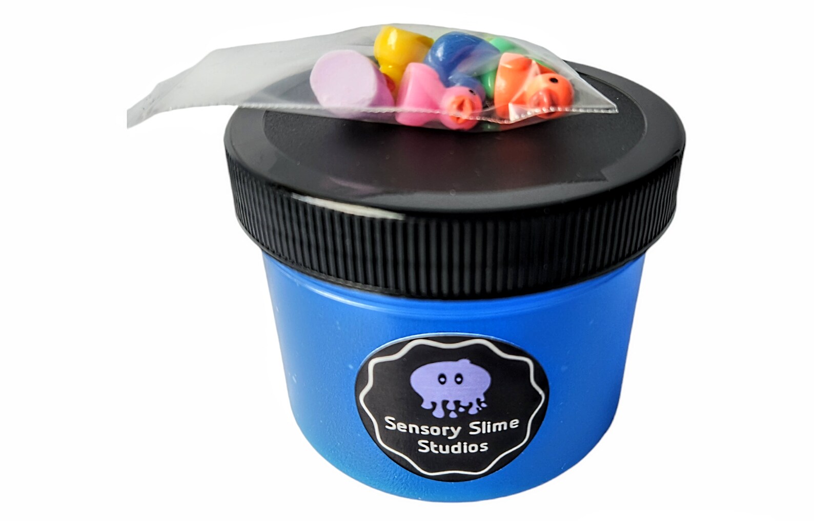 Little Rainbow Duck Slime, Clear Slime With 7 Colorful, Cute,& Bright ...